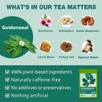 Organic goldenseal root tea blend