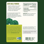 Organic Gotu Kola for herbal remedies