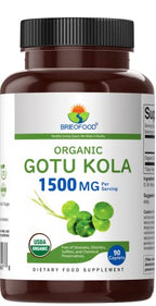 Organic Gotu Kola supplement benefits