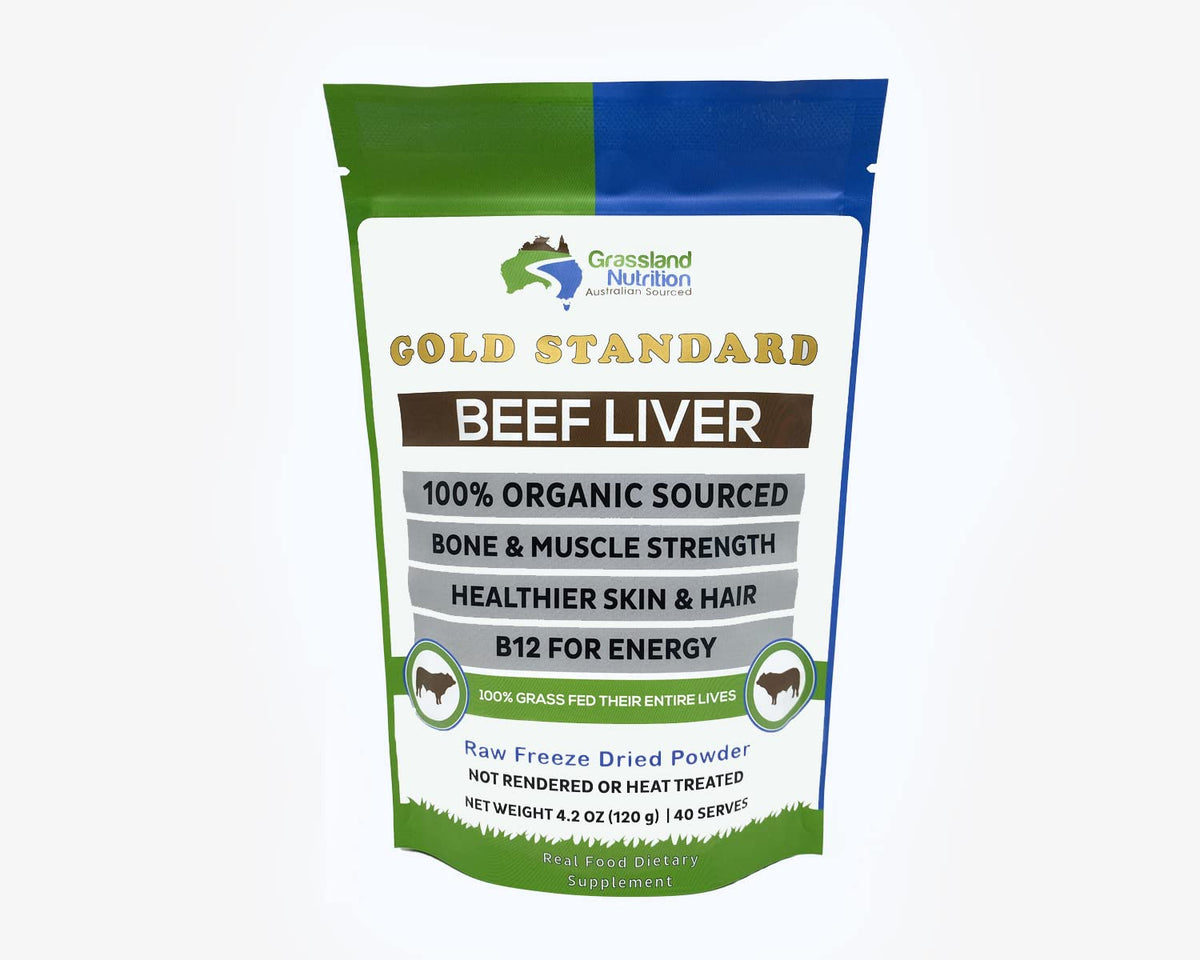 organic grass fed beef liver powder