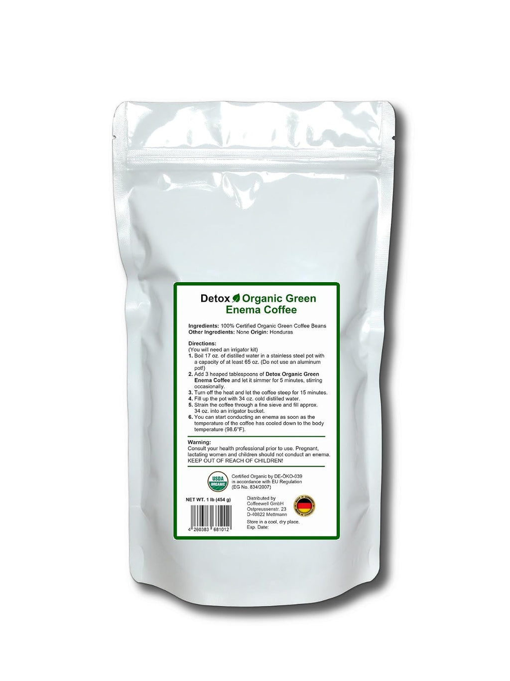 organic green enema coffee benefits