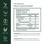Organic Green Guard Powder for smoothies