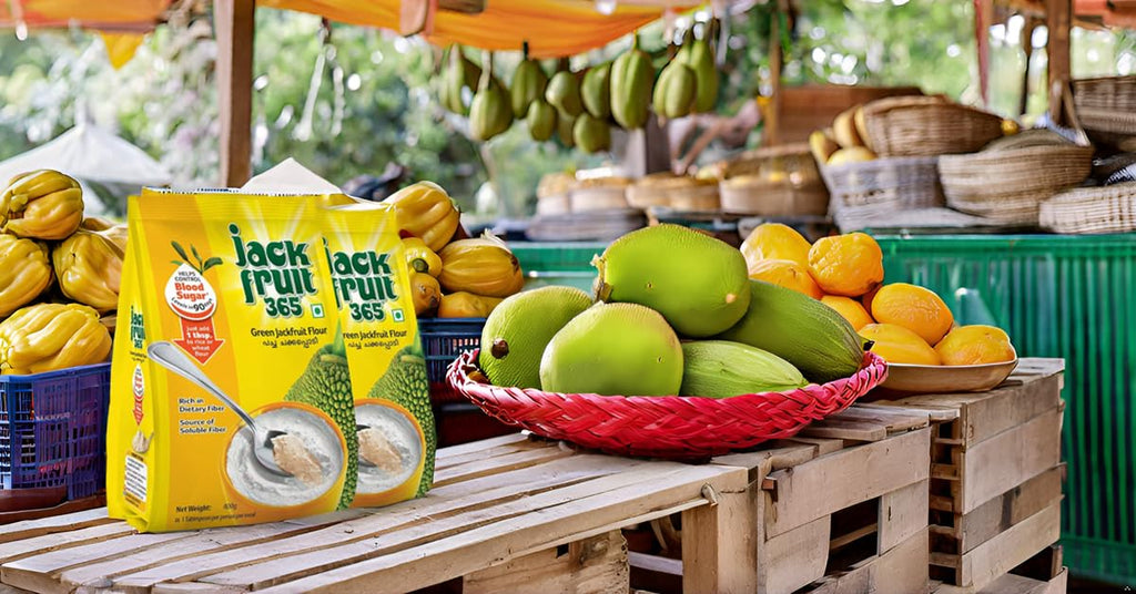 organic green jackfruit flour for health