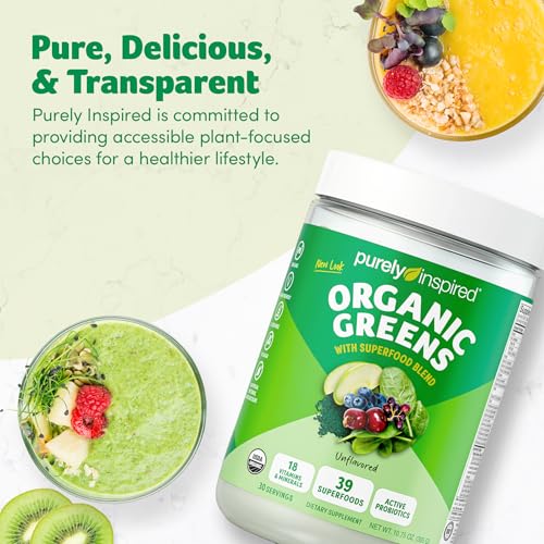 organic green powder for vitality