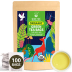 organic green tea bags 100 count