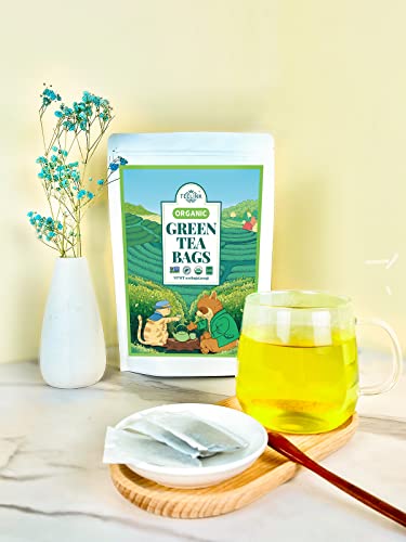 organic green tea bags for detox