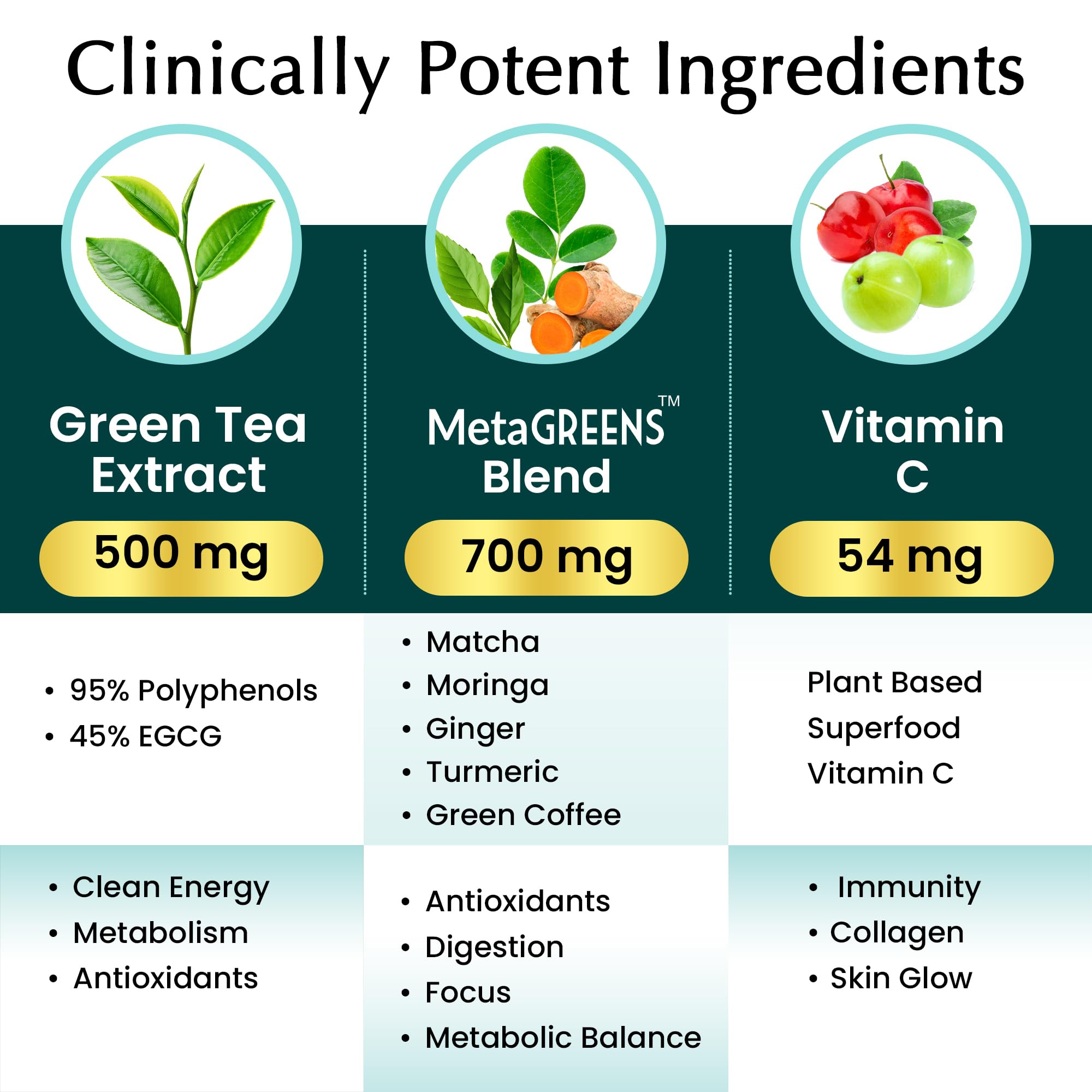 organic green tea extract capsules