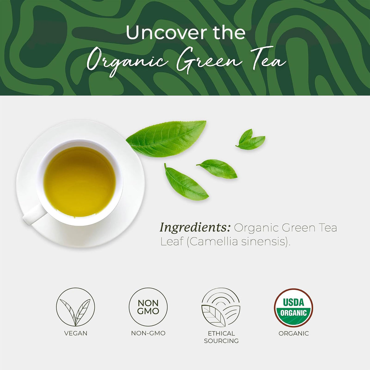 organic green tea for a healthy lifestyle
