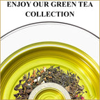 Organic green tea for daily enjoyment