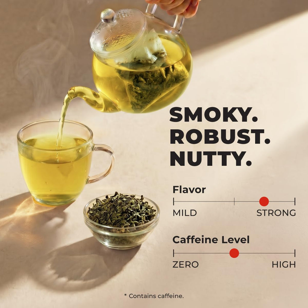 Organic green tea for energy boost