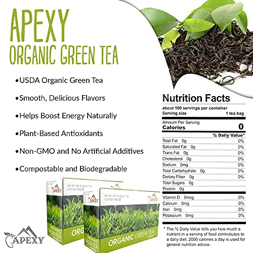 organic green tea for energy