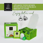 Organic green tea for healthy living