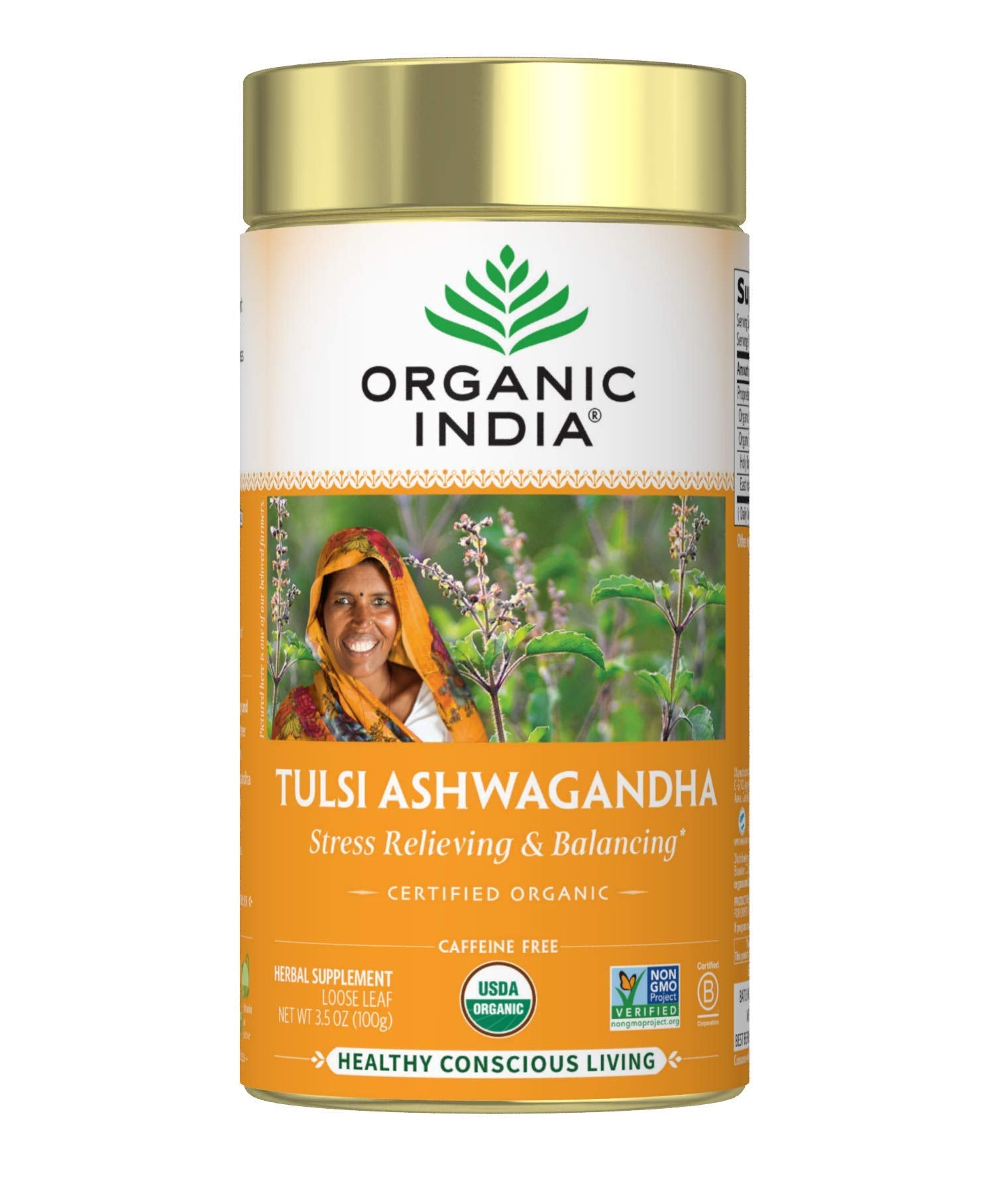 organic green tea for stress relief