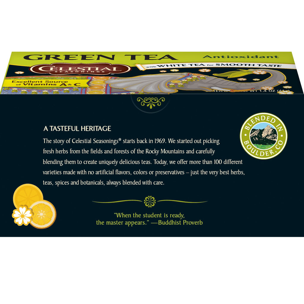 organic green tea for vitality