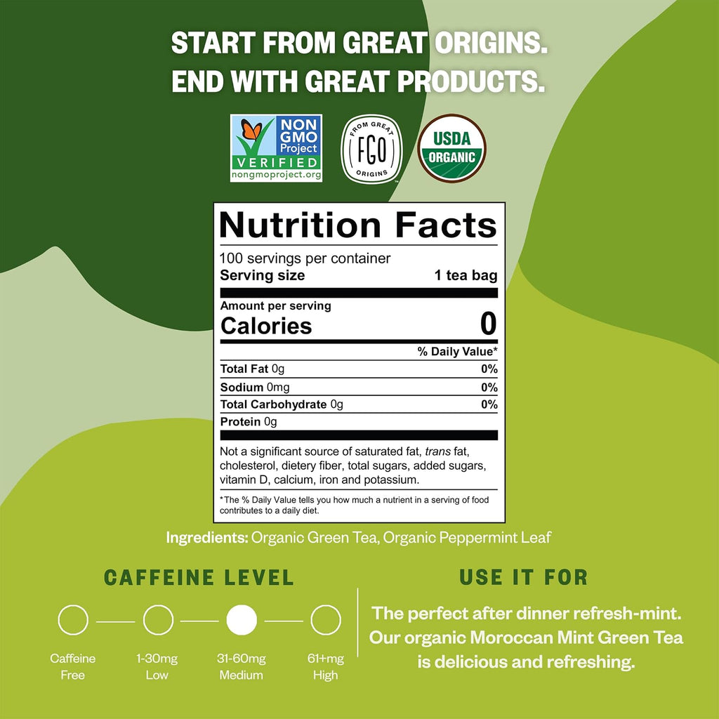 organic green tea for wellness