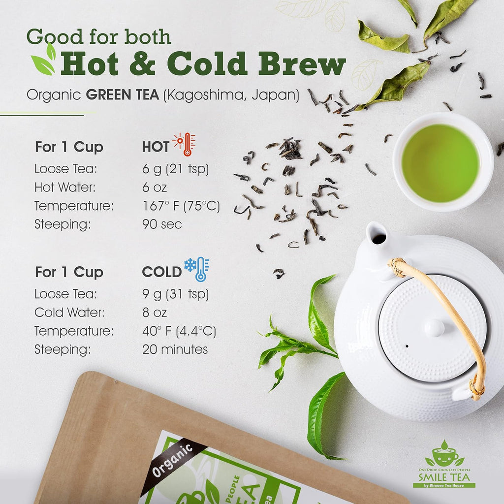 organic green tea for wellness