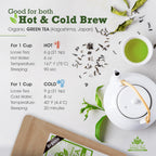 organic green tea for wellness