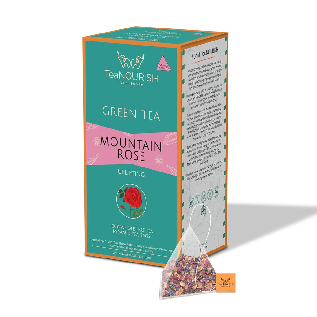 Organic green tea for wellness