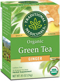 organic green tea ginger bags