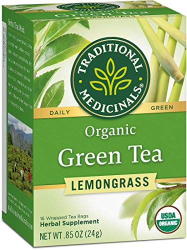 organic green tea lemongrass bags