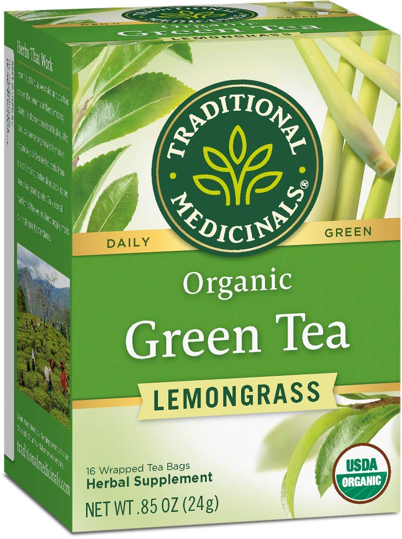 organic green tea lemongrass bags
