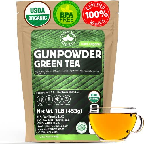 organic green tea loose leaf