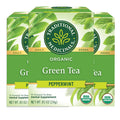 organic green tea peppermint bags