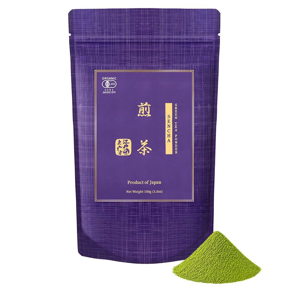 organic green tea powder YEDOENSIS KYOTO