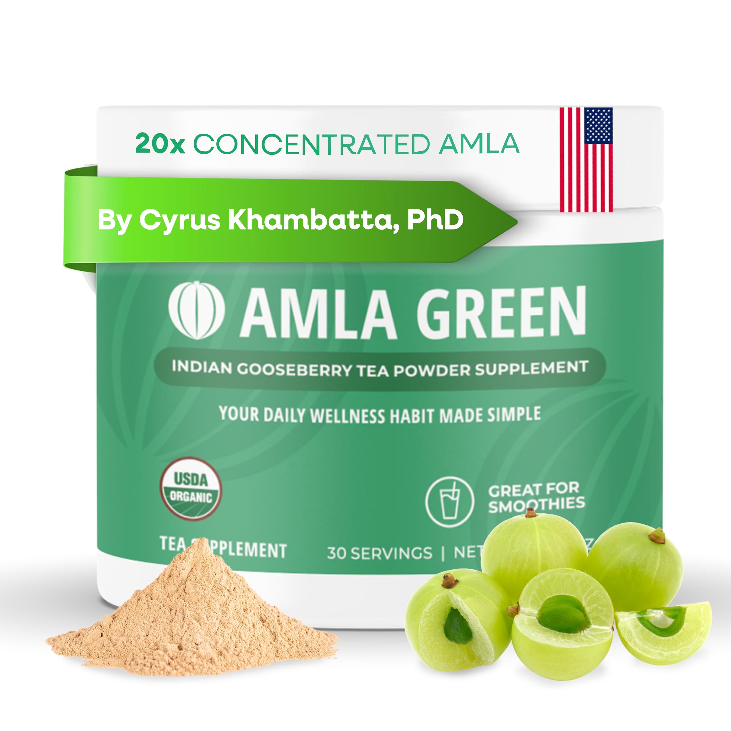 organic green tea supplement