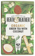 organic green tea with coconut
