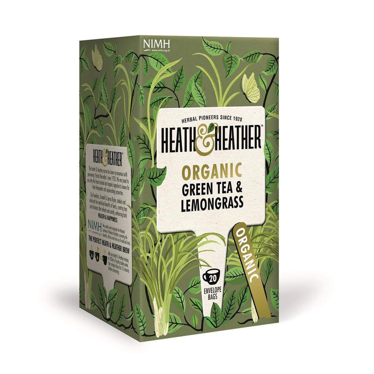 organic green tea with lemongrass