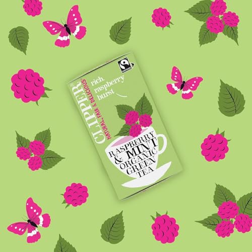 organic green tea with natural flavours
