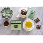 organic green tea with roasted rice