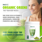 organic greens for daily wellness