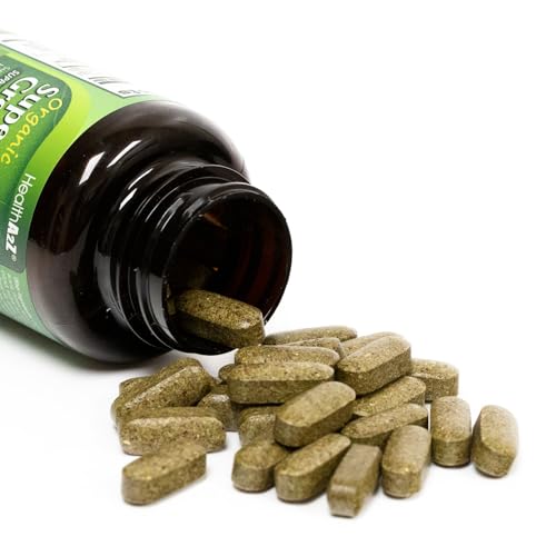 Organic greens for digestive support