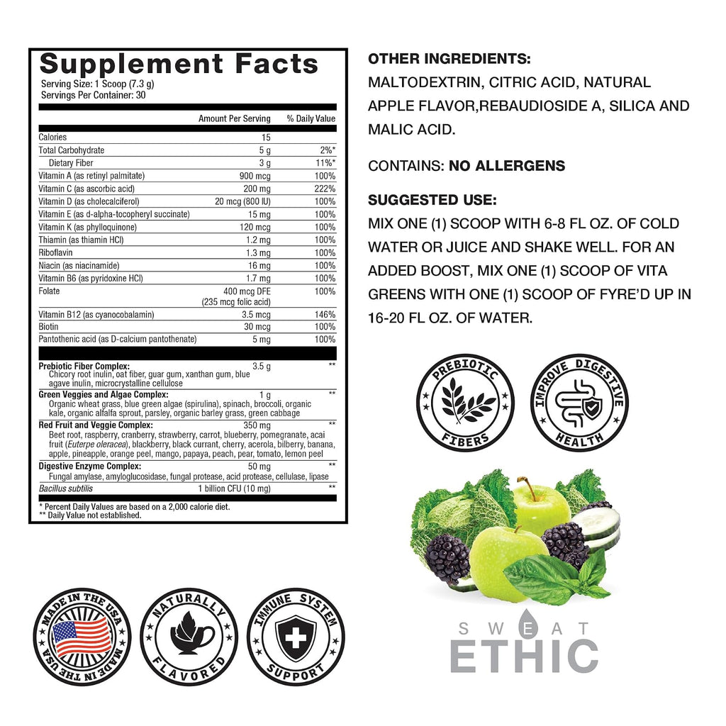 organic greens for healthy lifestyle