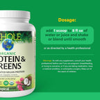 organic greens for healthy living