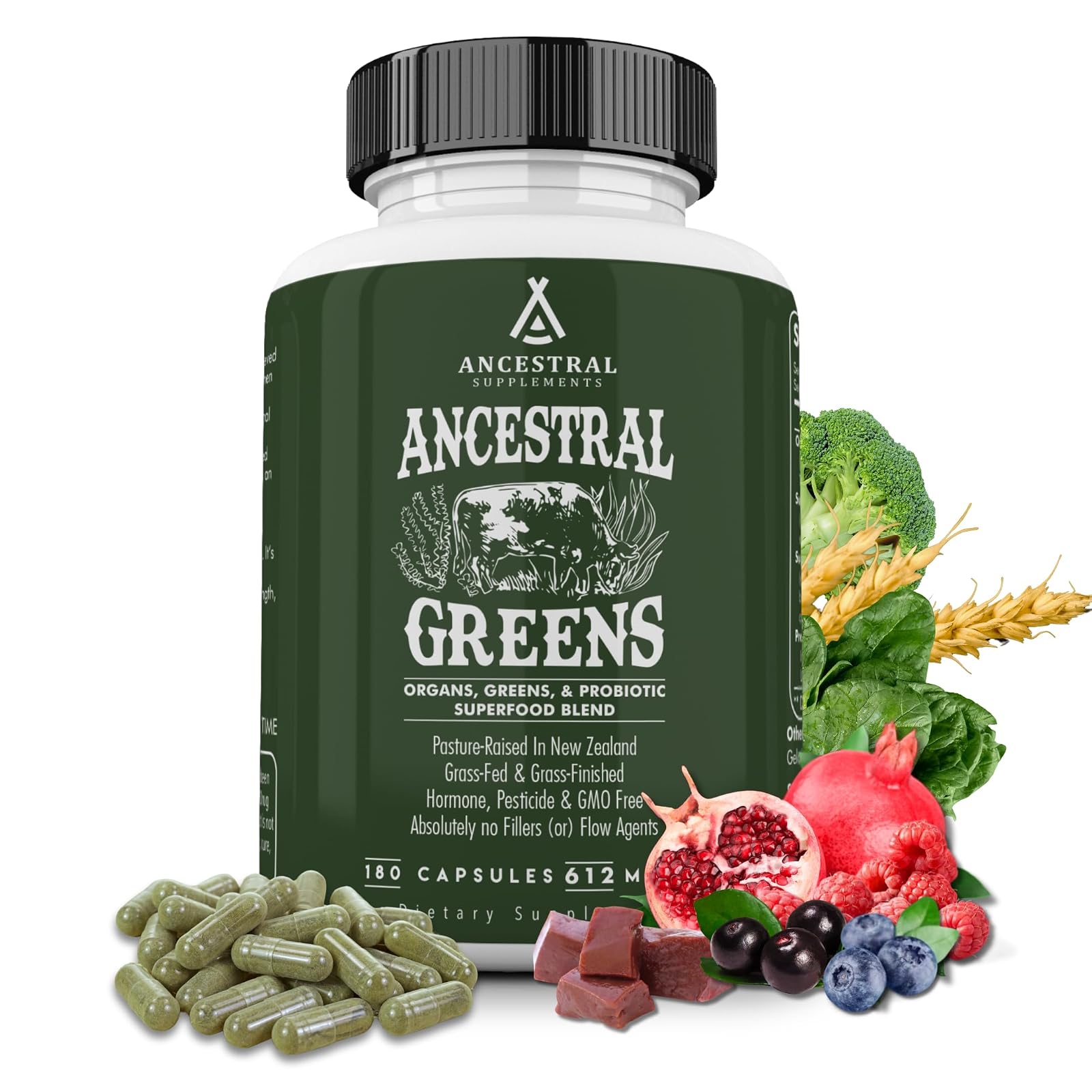 organic greens multivitamin for men