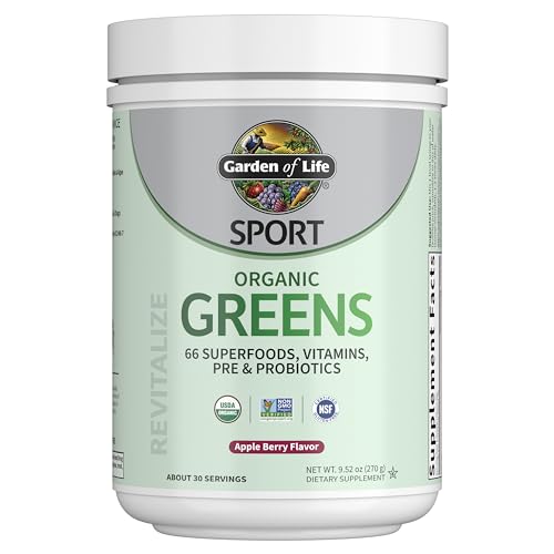 organic greens powder for athletes