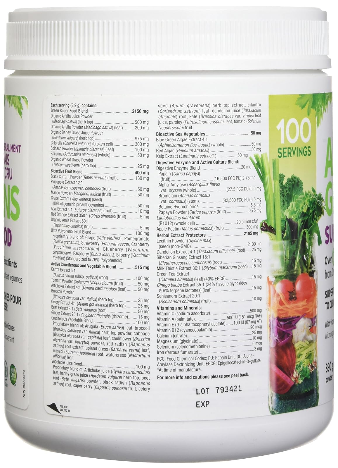 organic greens powder for daily health