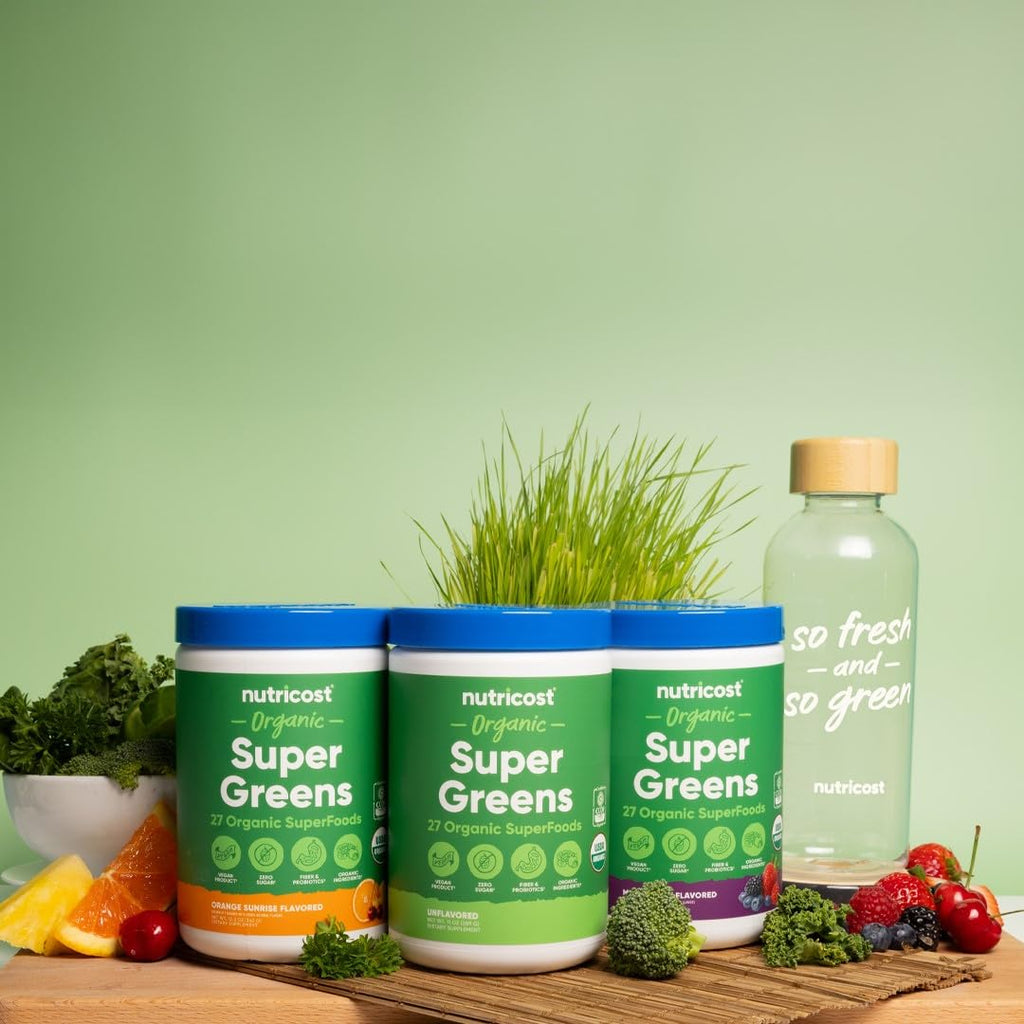 organic greens powder for detox