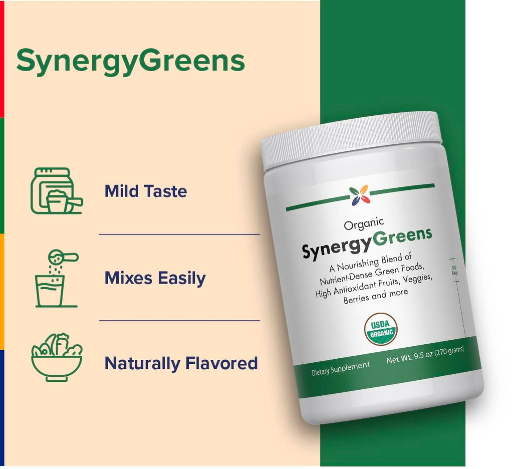 organic greens powder for detox
