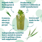 organic greens powder for energy boost