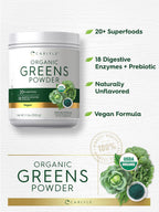 organic greens powder for energy boost