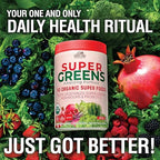 organic greens powder for energy