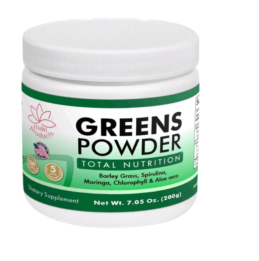 organic greens powder for energy