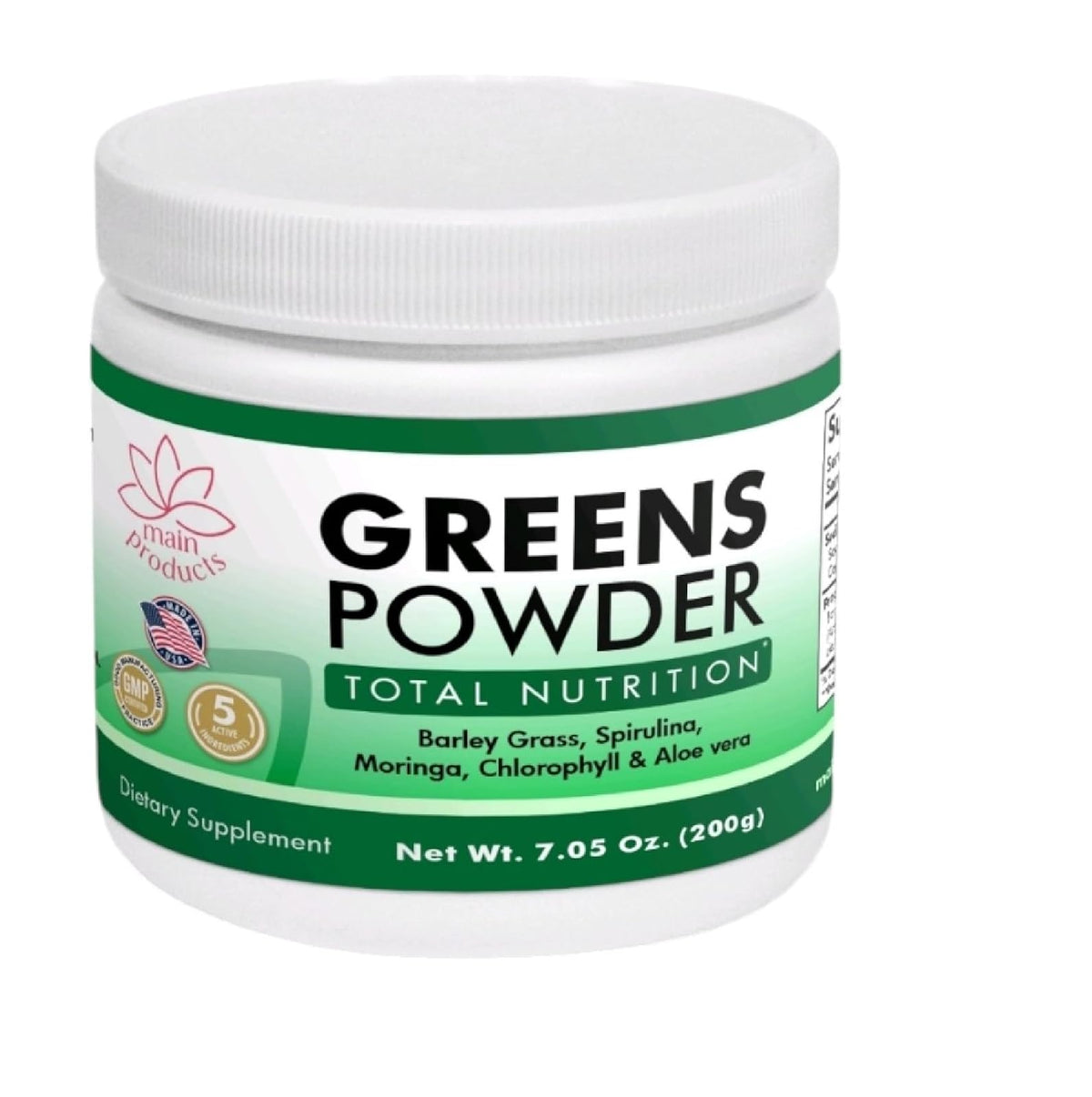 organic greens powder for energy