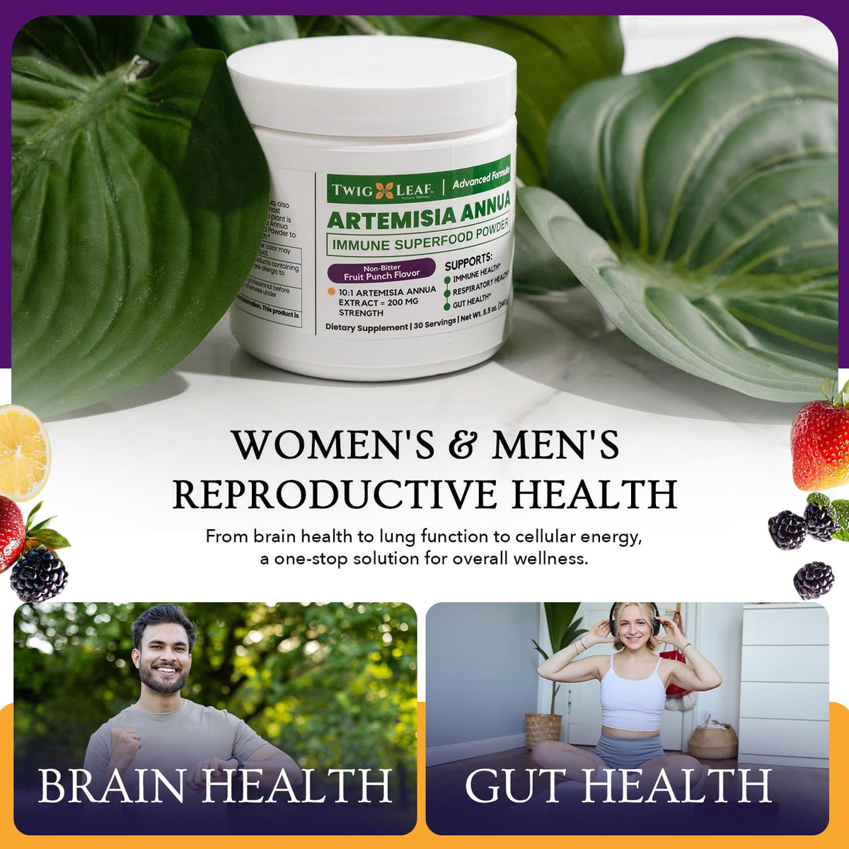 organic greens powder for health