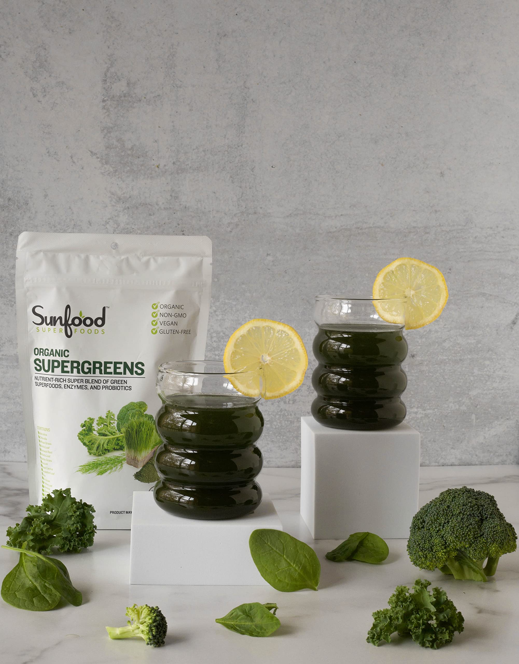 organic greens powder for smoothies
