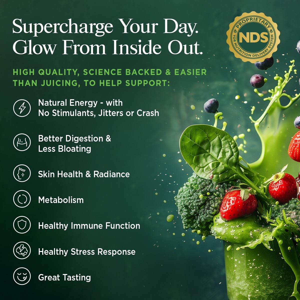 organic greens powder from YOR